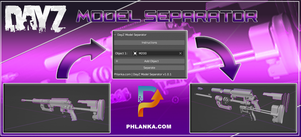 DayZ Model Separator | Phlanka