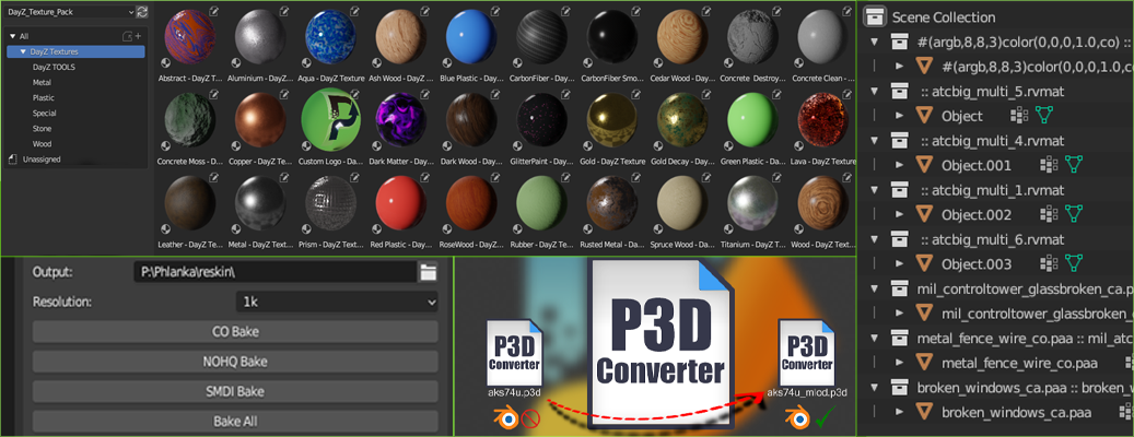 Phlanka - DayZ Texture Tools